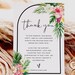 Hawaiian Beach Thank You Cards Template, Tropical Wedding, Thank You ...