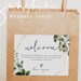 Welcome Bag Label Template, Greenery Wedding Welcome Bag Labels ...