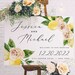 Lemon Wedding Welcome Sign Template, Rustic Lemon Welcome Sign ...