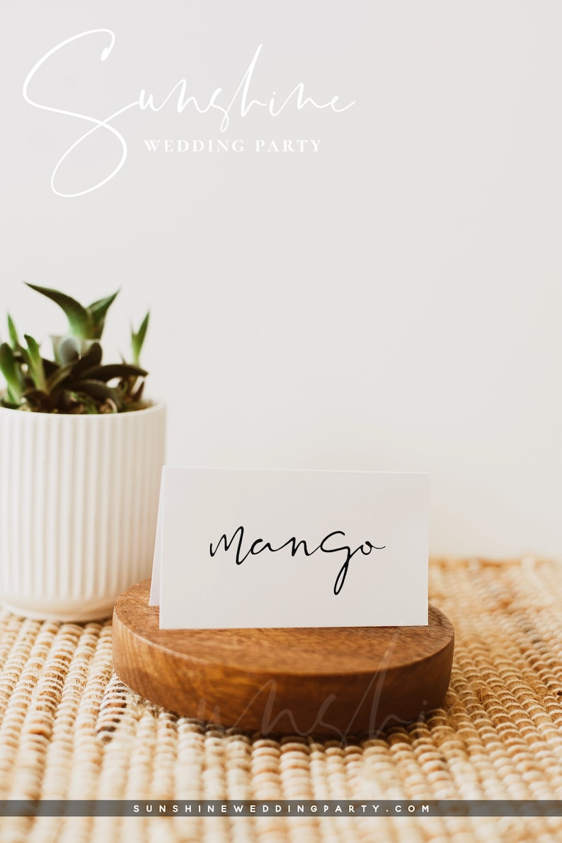 Buffet Card Sign Template Party Buffet Drink Food Signs - Etsy