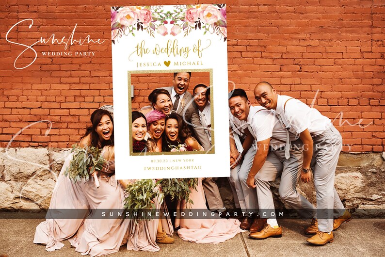 Marsala Photo Prop Frame Photo Booth Frame Wedding Bridal - Etsy