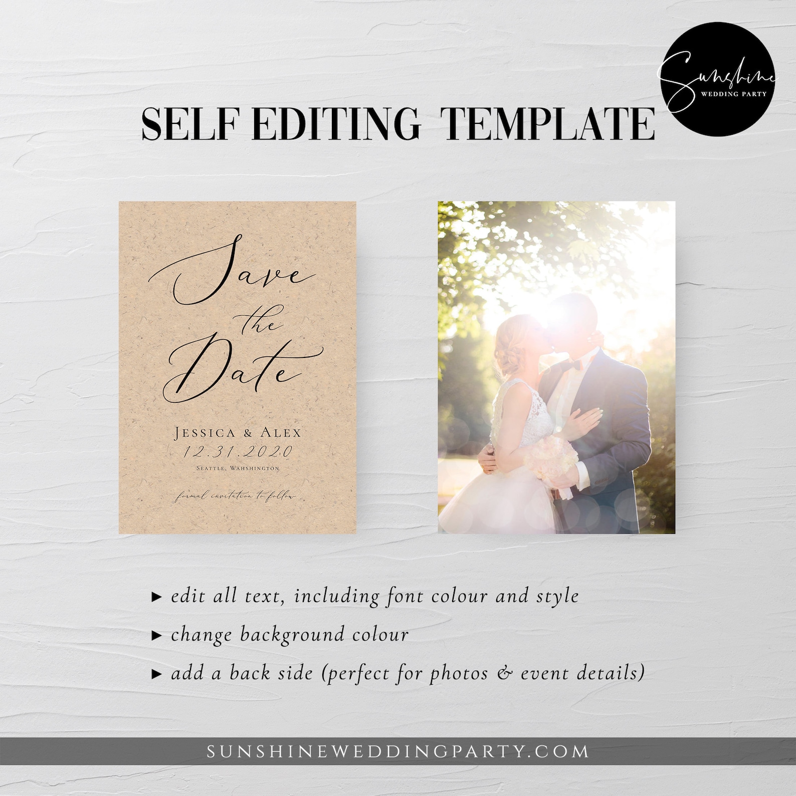 Wedding Reception Party Invitation Template Printable - Etsy