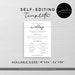 Modern Wedding Program Poster, Wedding Program Board Template Download ...