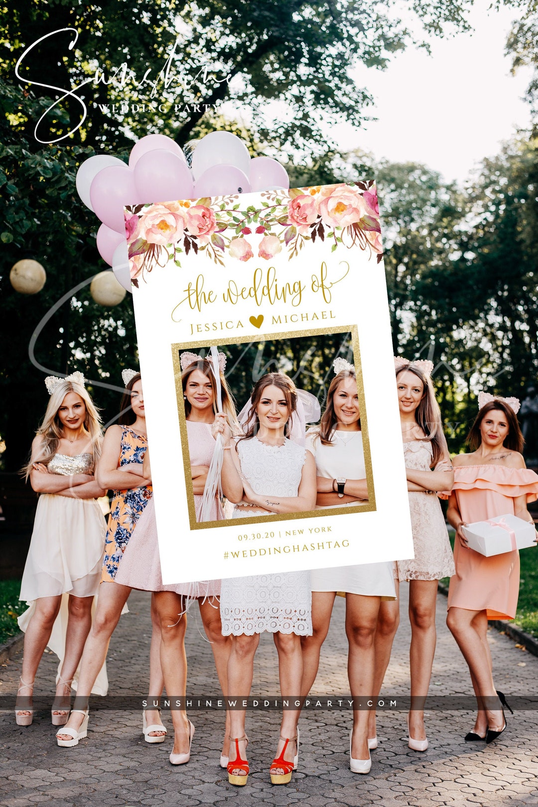 Marsala Photo Prop Frame Photo Booth Frame Wedding Bridal Shower ...