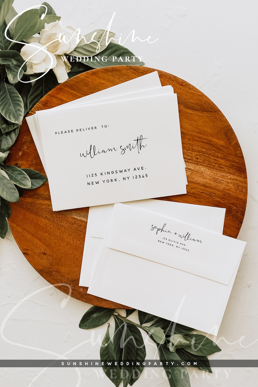 Wedding Envelope Template, DIY Wedding A7 A6 A1 Envelope, Printable ...