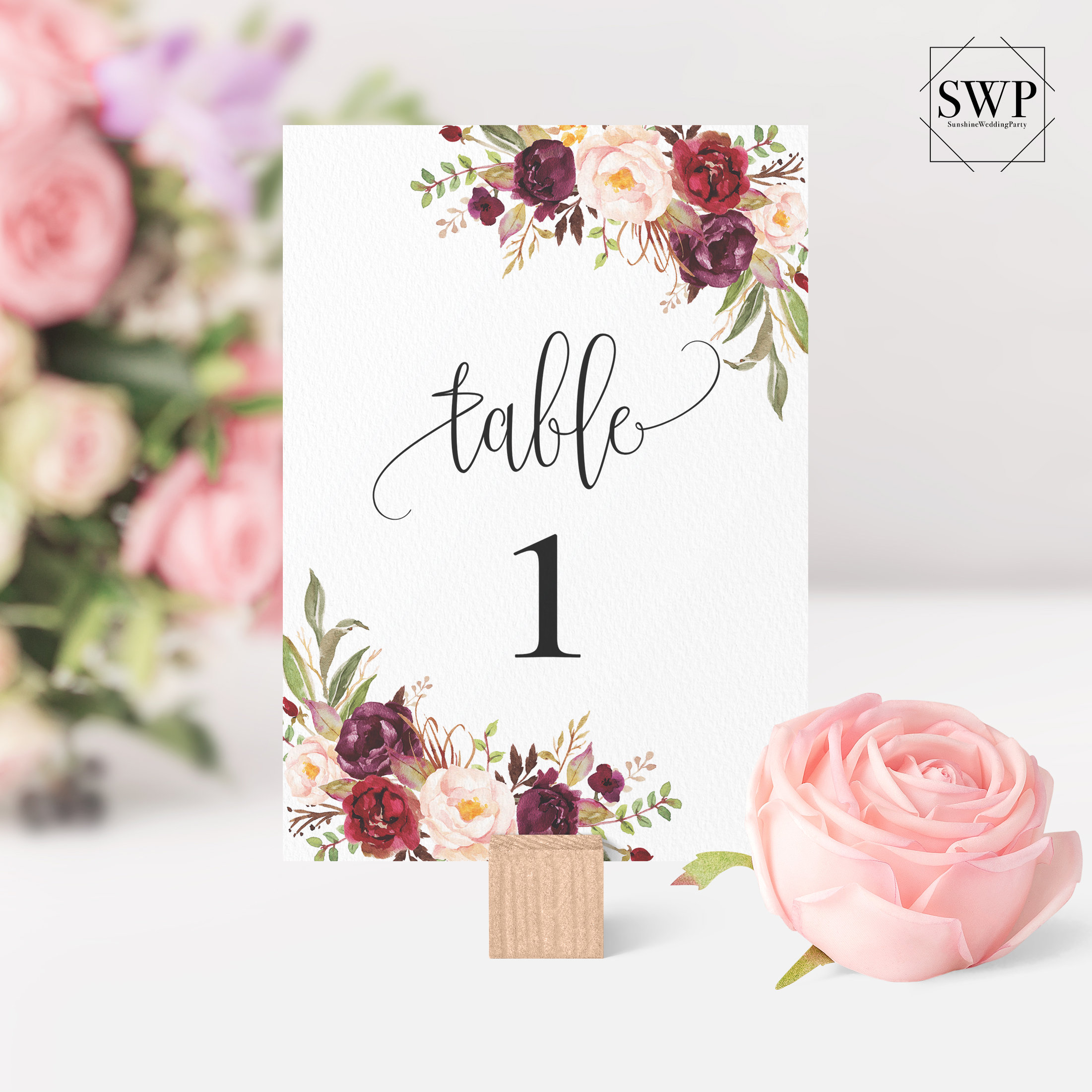 Table Card Template Designs at Sue Shade blog