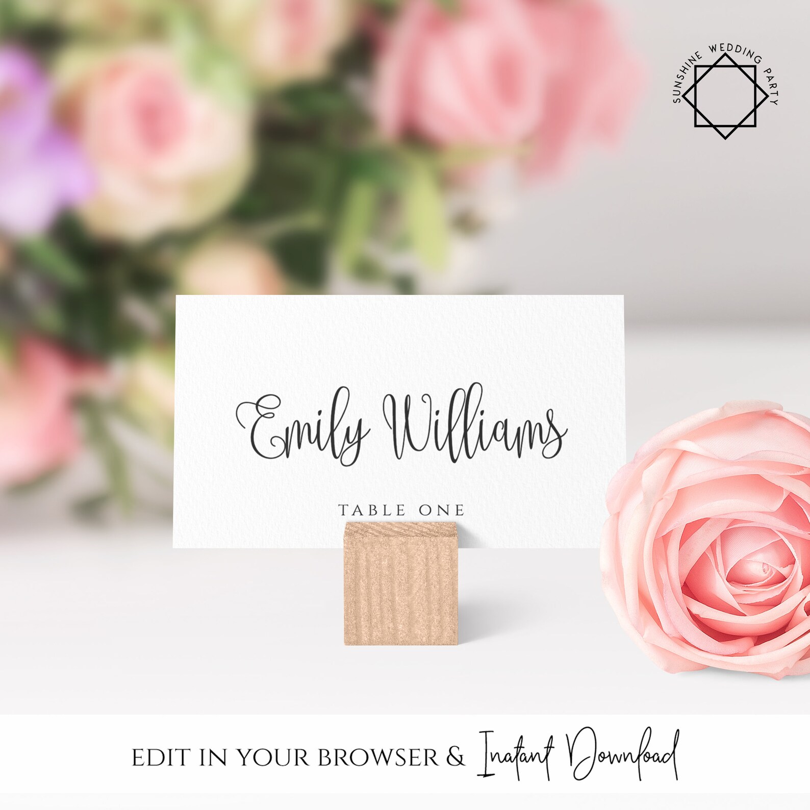 Wedding Place Cards Seating Card Wedding Guest Names Table | Etsy