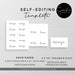 Buffet Card Sign Template Party Buffet Drink Food Signs - Etsy