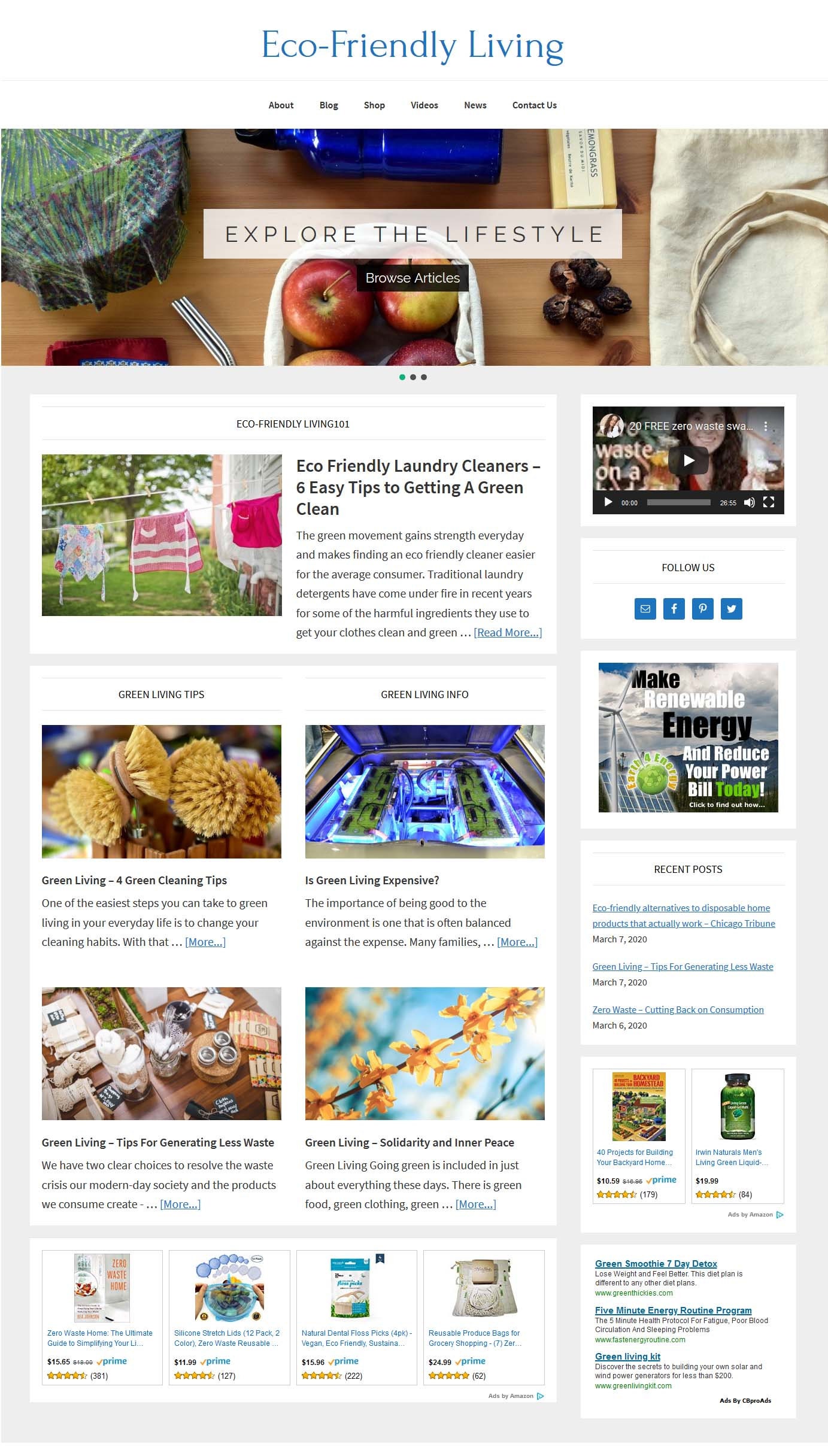 Premade Website Website Template Turnkey Website Blog - Etsy