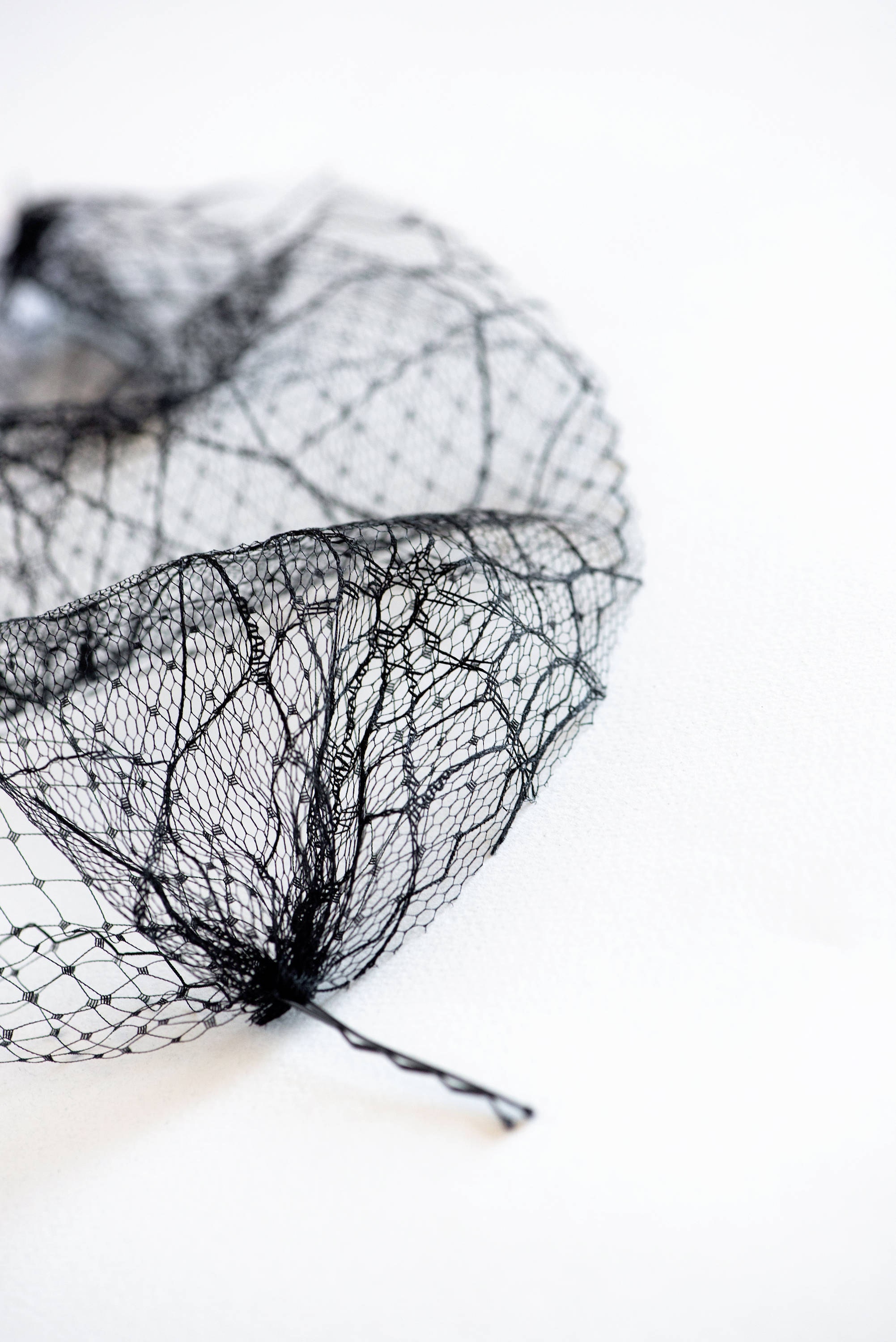 Spider web veil Black spider web veil Spider web lace veil | Etsy