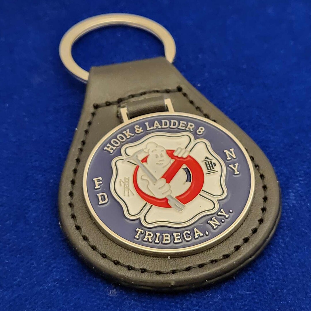 F.D.N.Y. Hook & Ladder 8 Key Ring - Tribeca - Ghostbusters Frozen ...