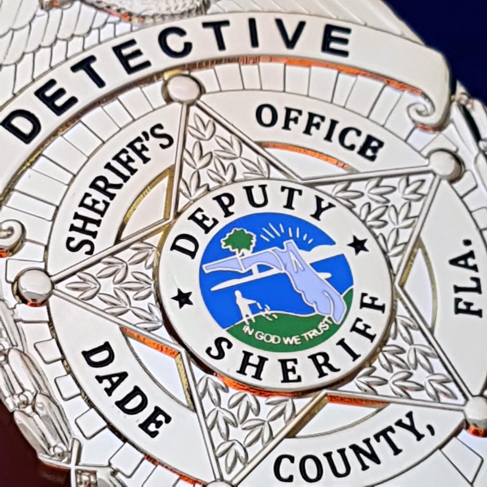 Miami Dade Detective Badge Miami Vice | Etsy