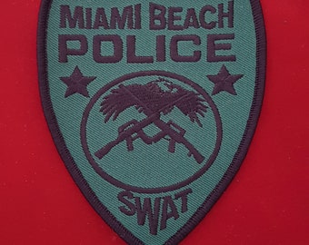 Miami Police Patch | Etsy