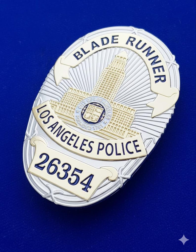 Blade Runner Badge # Movie Prop # Batman - Etsy