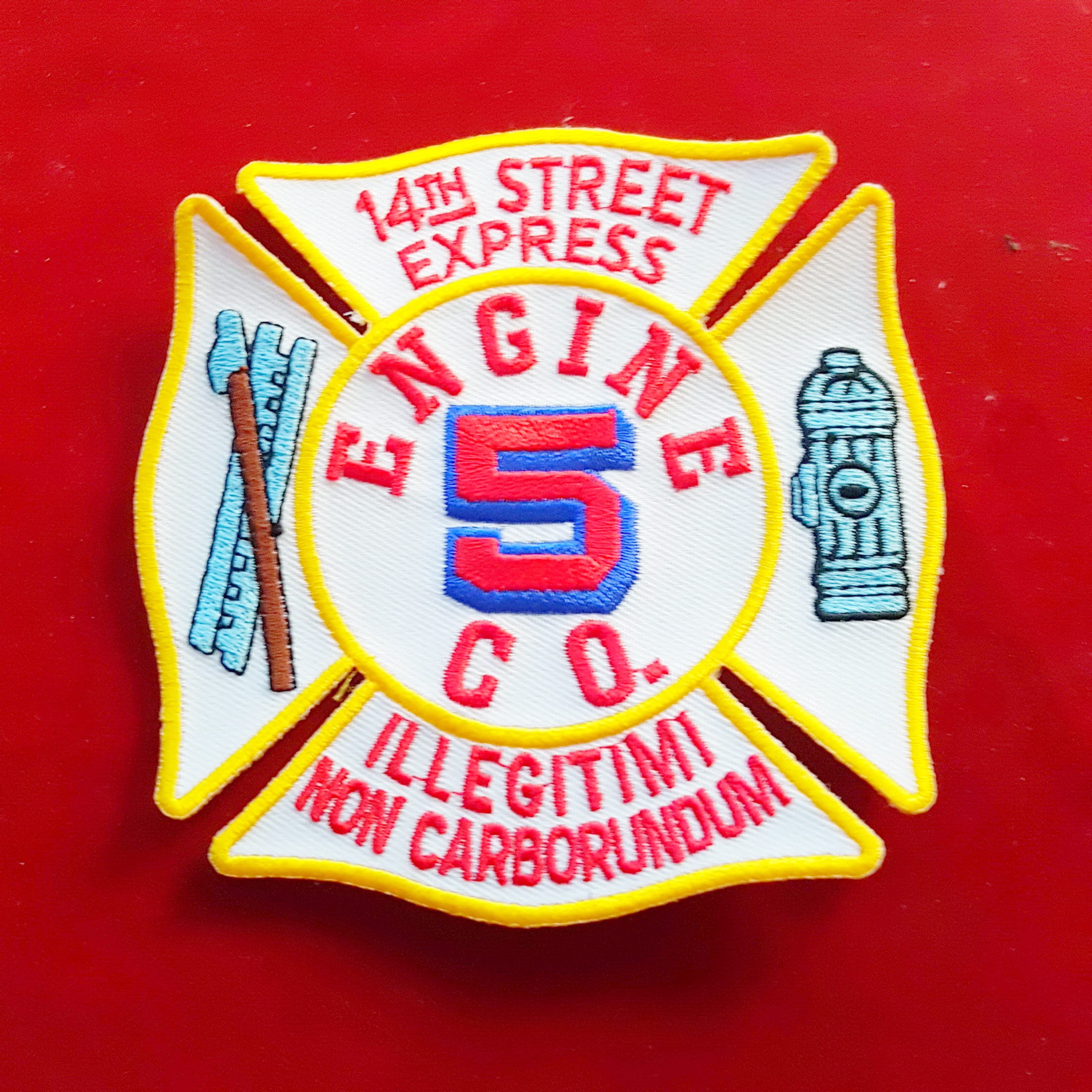 F.D.N.Y. Engine 5 14th Street Express Patch | Etsy