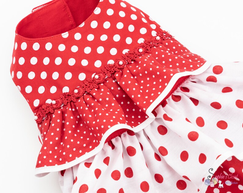 Summer Dog Dress L Cotton Fabric Dress for Dogs Pet - Etsy