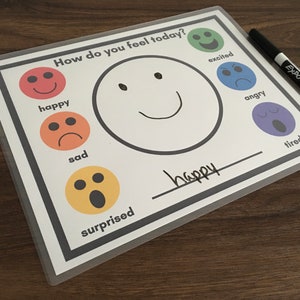 How Do You Feel Today Emotions Feelings Activity, Preschool Printable ...