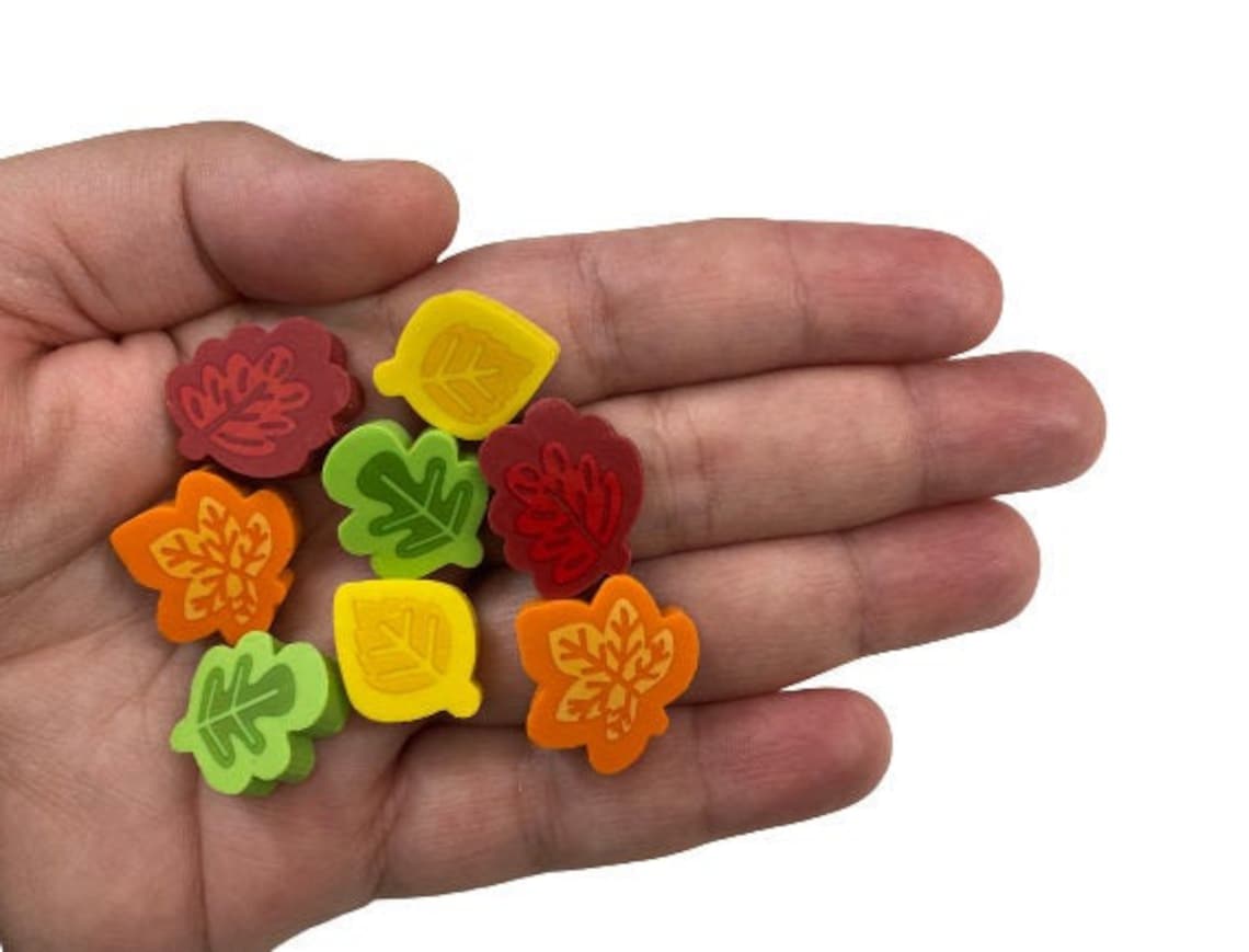 Mini Fall Leaves Erasers Leaf Shaped Erasers for Kids - Etsy UK
