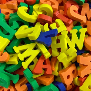 Mini Alphabet Letters Erasers for Kids Preschool ABC Learning - Etsy