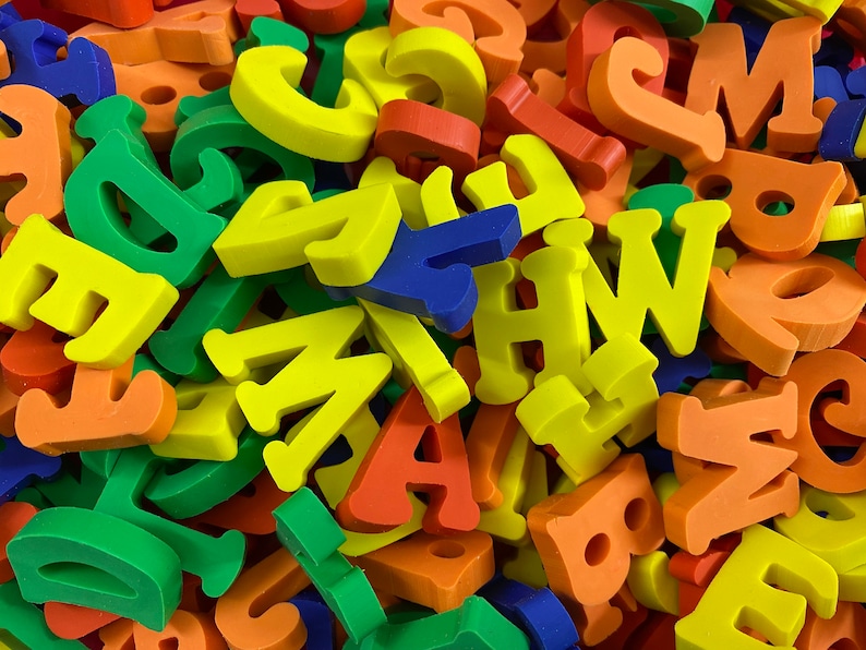 Mini Alphabet Letters Erasers for Kids Preschool ABC Learning - Etsy