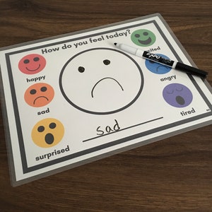 How Do You Feel Today Emotions Feelings Activity, Preschool Printable ...