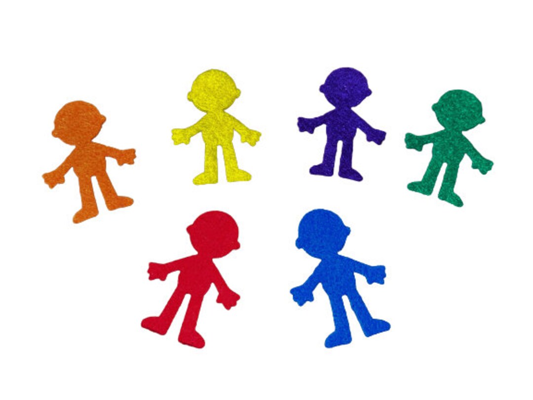 Math Counters for Felt Board, Manipulatives for Counting, Color ...