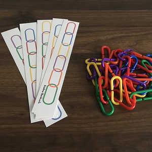 Math Pattern Cards With Linking Chains, Printable Activities ...