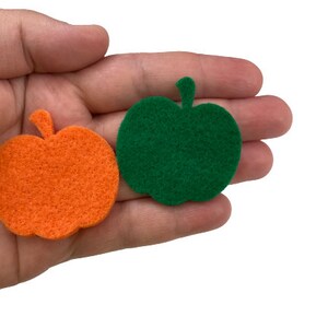 Felt Pumpkin Shapes, Fall Teacher Classroom Decor, Thanksgiving ...
