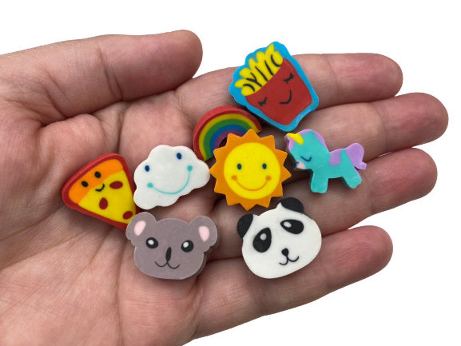 Mixed Mini Erasers for Kids Classroom Reward Erasers Back to | Etsy