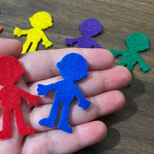 Math Counters for Felt Board Manipulatives for Counting - Etsy