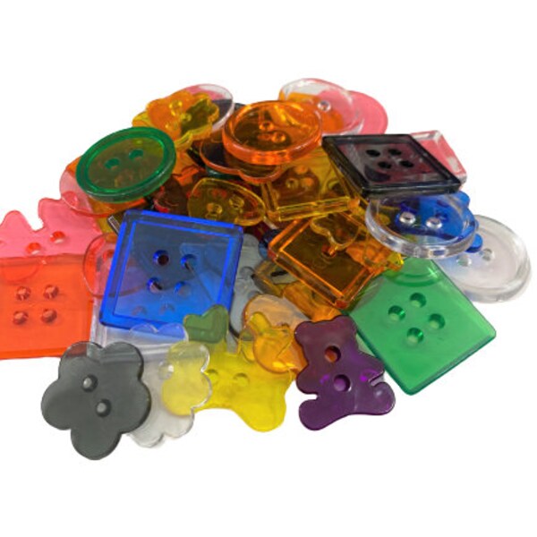 Translucent Buttons - Etsy