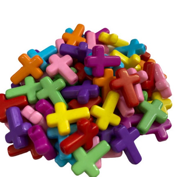 Pony Bead Cross - Etsy