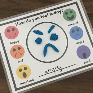 How Do You Feel Today Emotions Feelings Activity, Preschool Printable ...