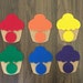 Cupcake Color Matching Game Felt Play Food Montessori Felt Game Busy ...