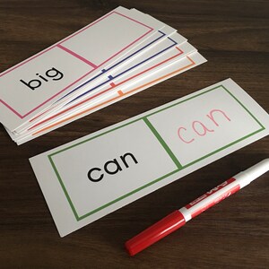 Sight Word Reading and Writing Practice Preschool Printable - Etsy