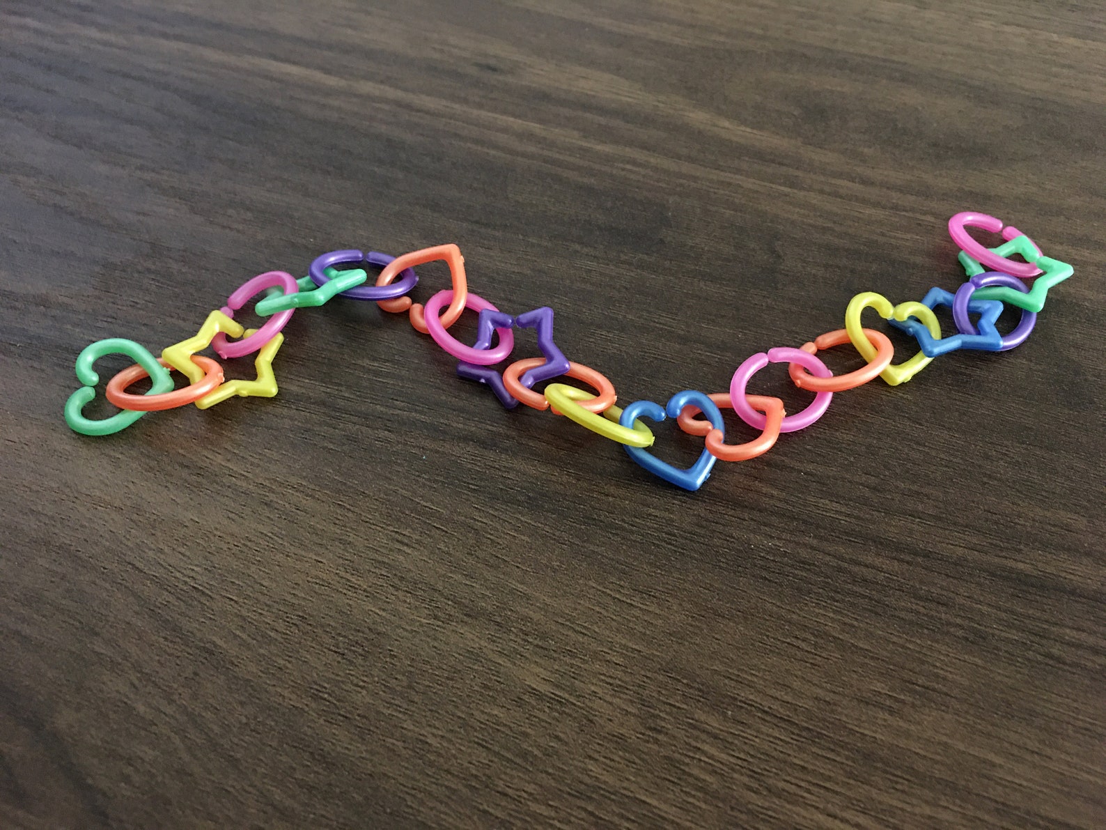 Mixed Shape Chain Links Geometric Linking Shapes Colorful - Etsy