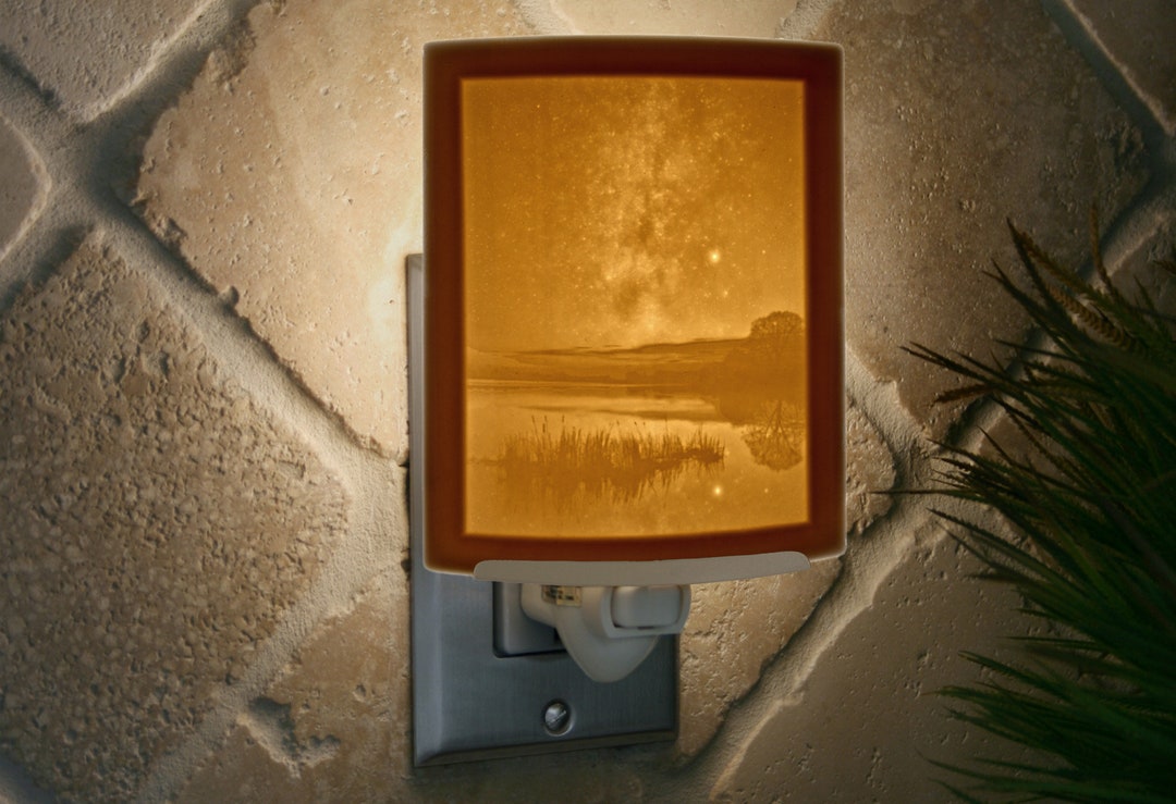 Milky Way Night Light - Porcelain Lithophane Astronomy, Sky, Galaxy ...
