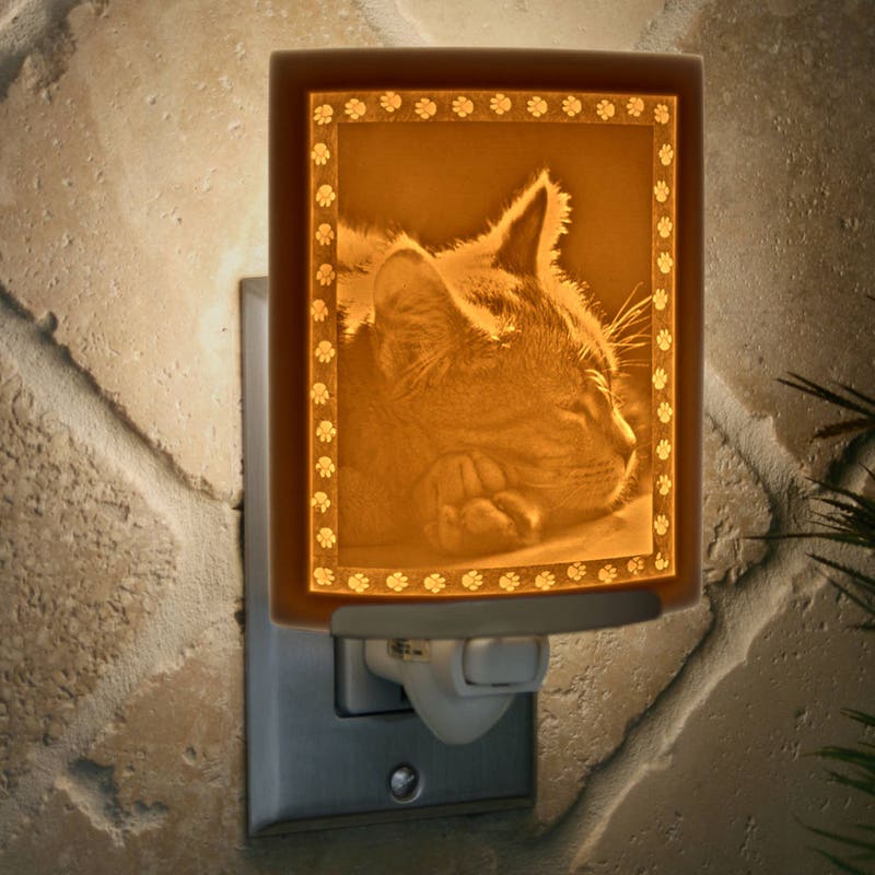 Cat Night Light - Etsy