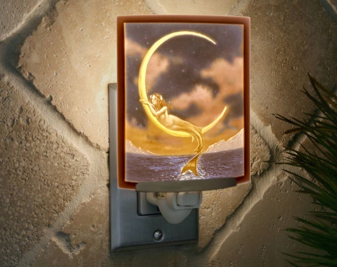 Mermaid Night Light - Etsy