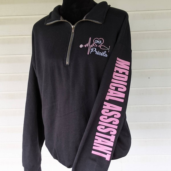 Embroidered Medical Assistant - Etsy