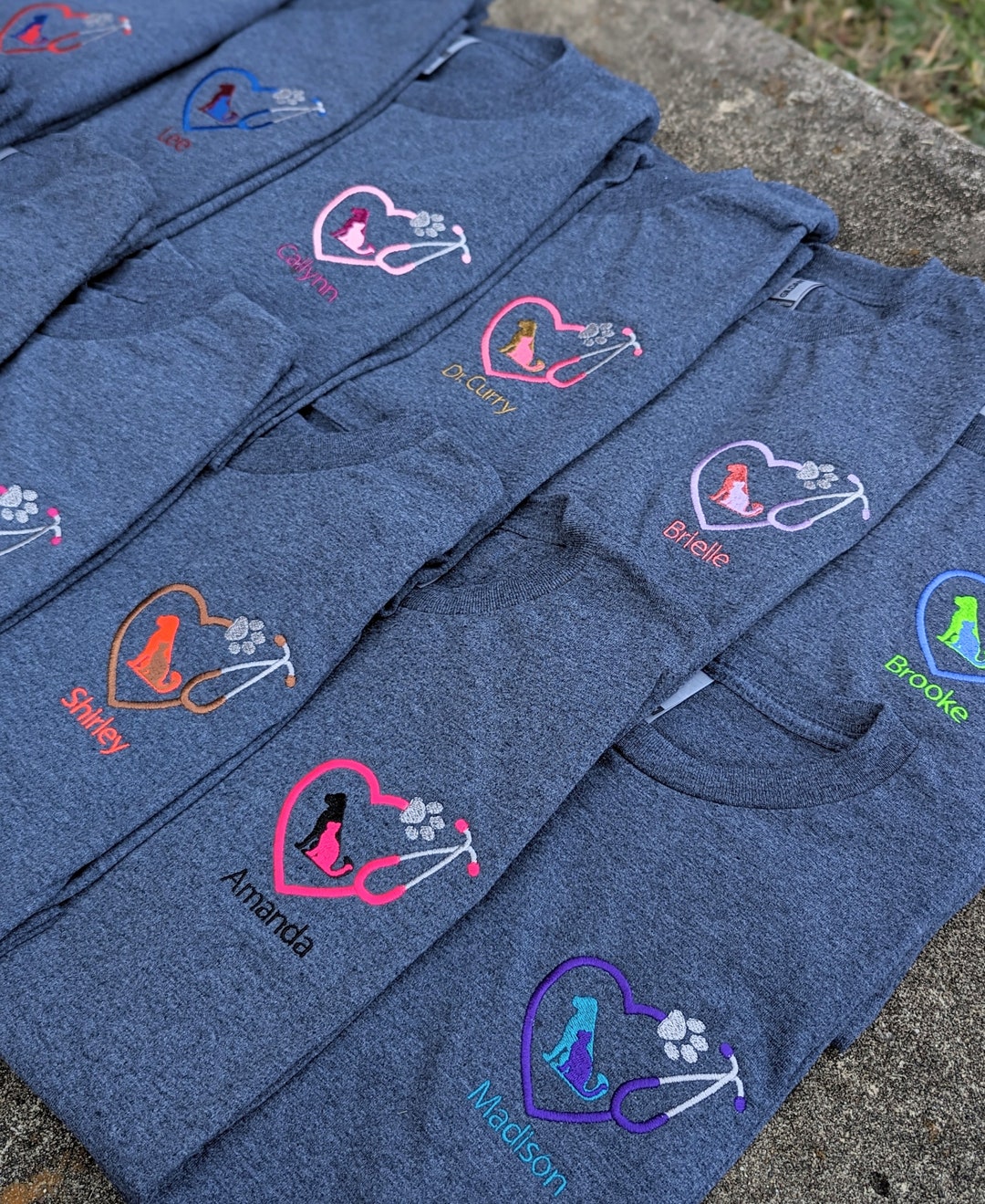 Vet Tech Gift, Vet Tech Tshirt, RVT, Personalized Vet Tech, Veterinary ...