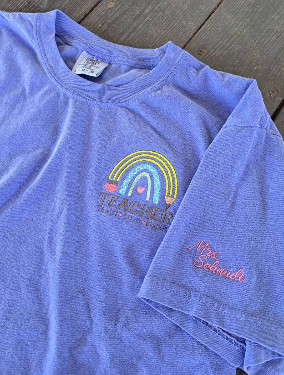 Personalized Teacher Appreciation Shirt Teacher Appreciation - Etsy