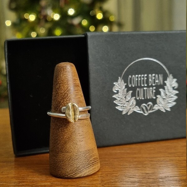 Coffee Bean Ring - Etsy