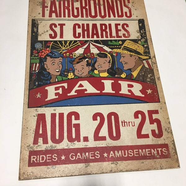 Fairground Sign - Etsy