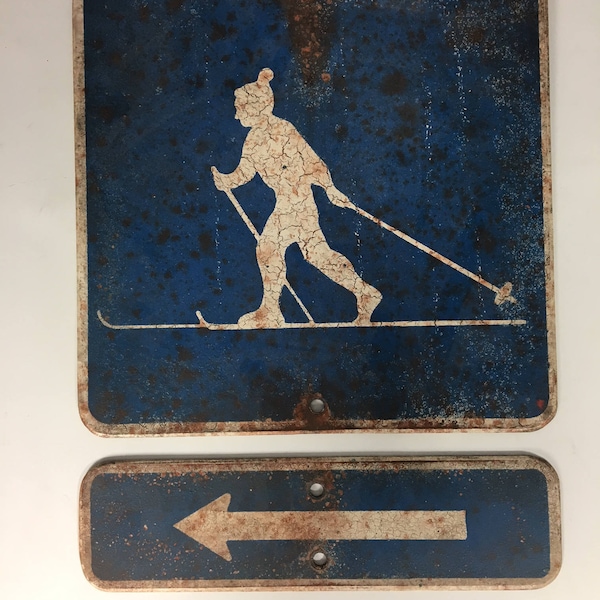 Cross Country Skiing Sign - Etsy