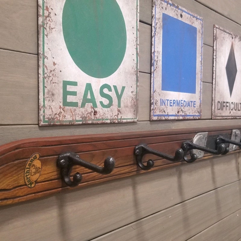 Wood Skis for Porch - Etsy