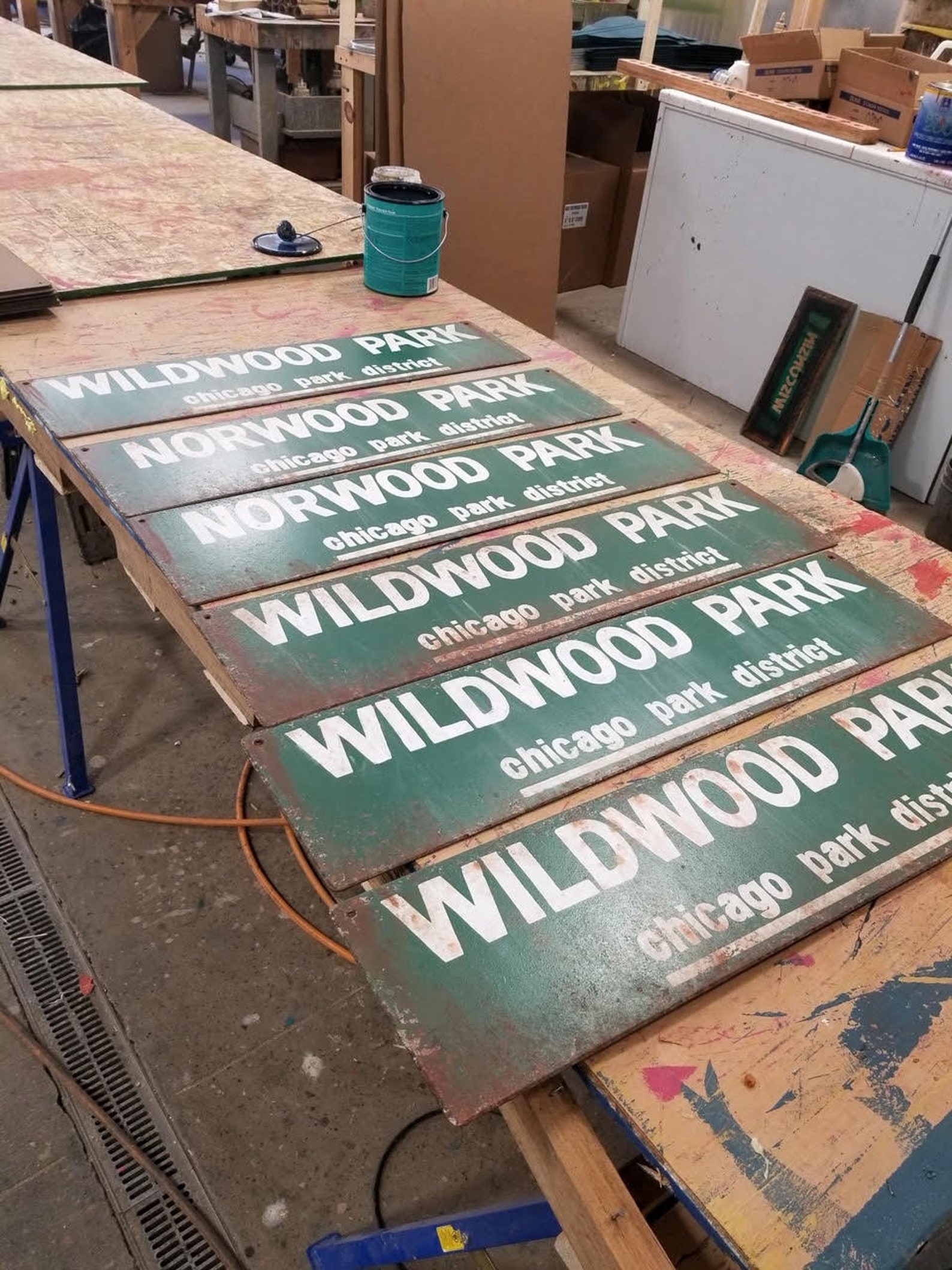 Chicago Park District Signs - Etsy