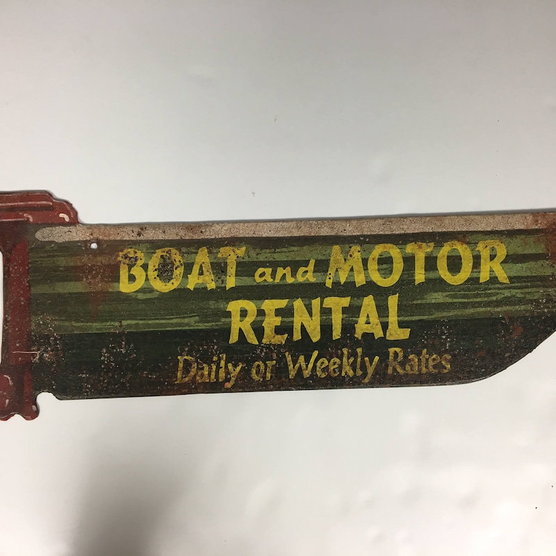Boat Rental Sign - Etsy