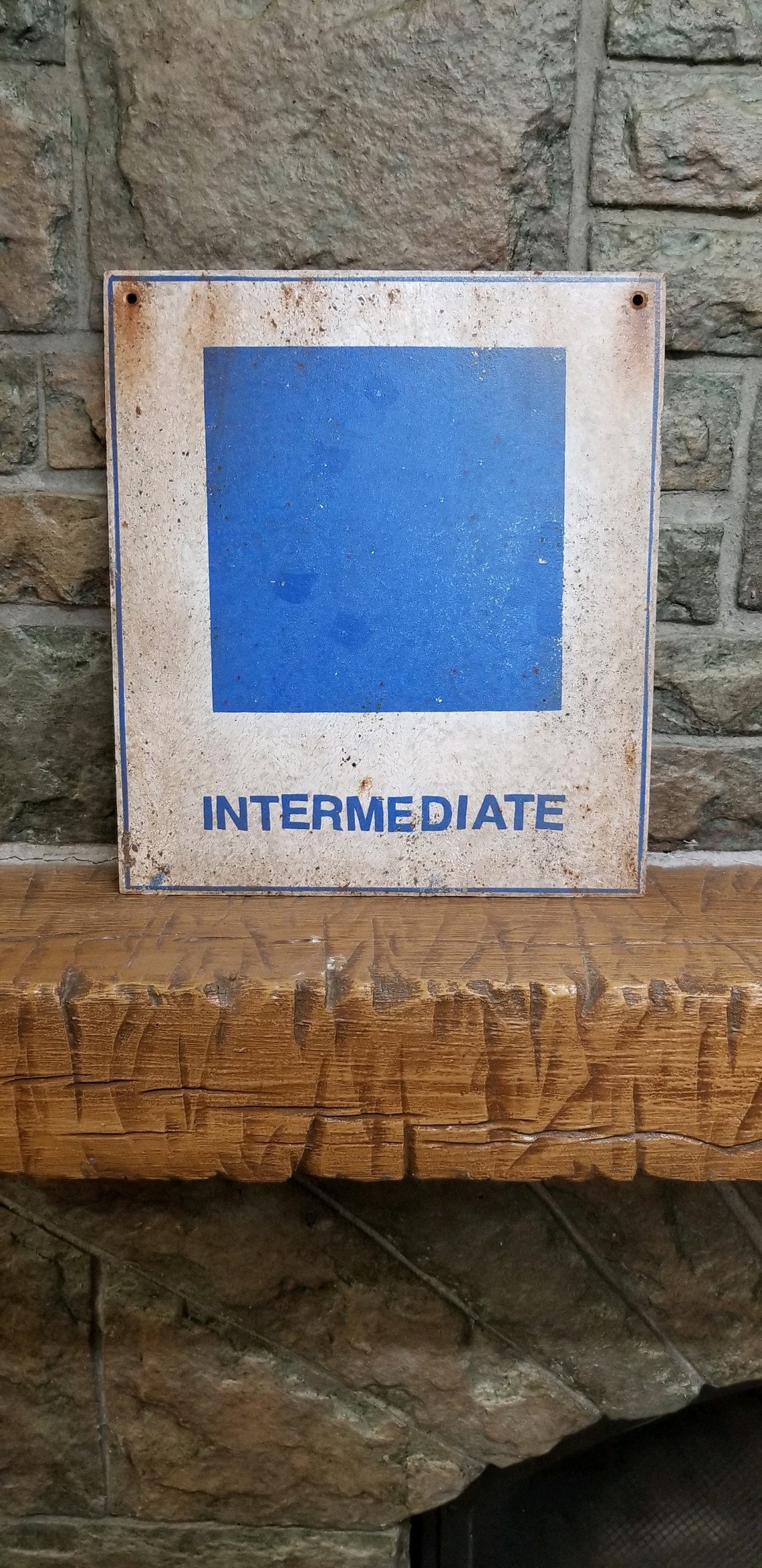 Ski Hill Difficulty vintage Handmade Reproduction Signs | Etsy