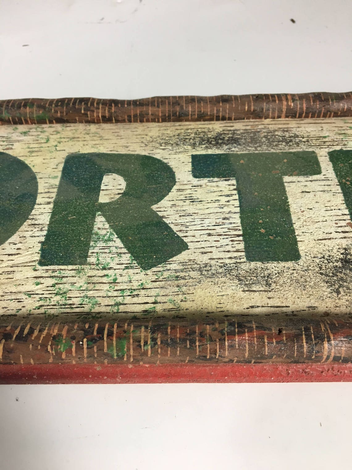 Up North Vintage Faux Birch Sign Framed in Faux Sticks Cabins | Etsy